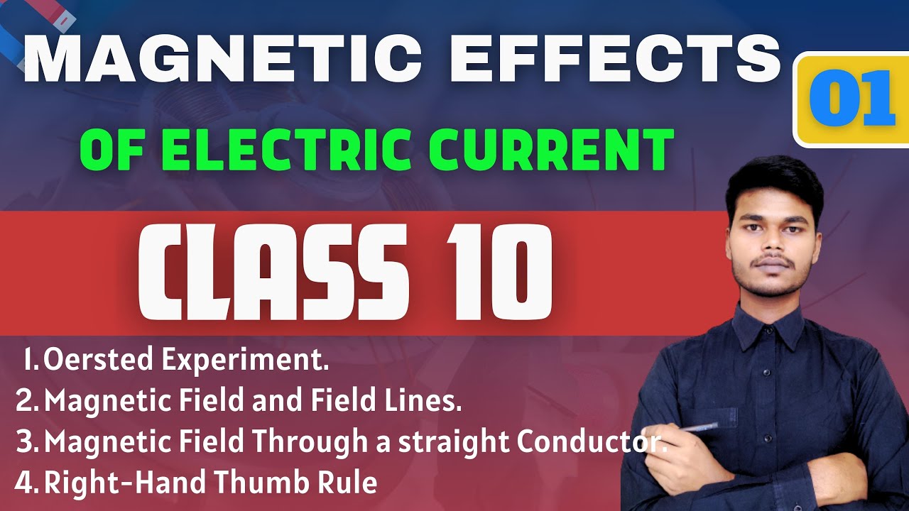 Magnetic Effect of Electric Current Class 10 | Target 95+ | NCERT ...