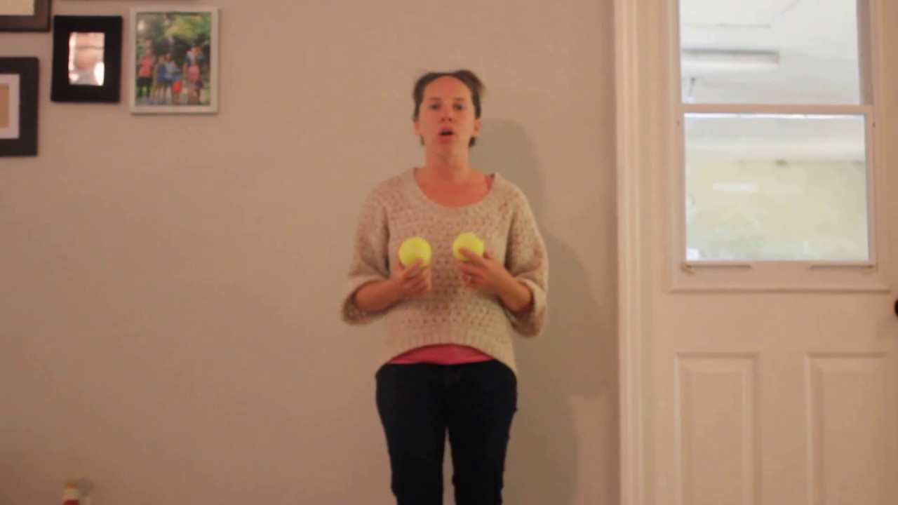 Trigger point therapy using Tennis balls - YouTube