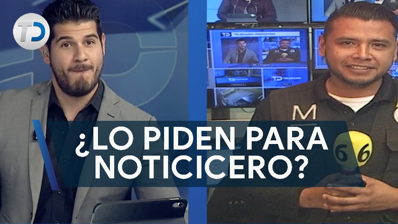 ¿Piden al reportero Kirk Castillo para conducir noticiero? - YouTube