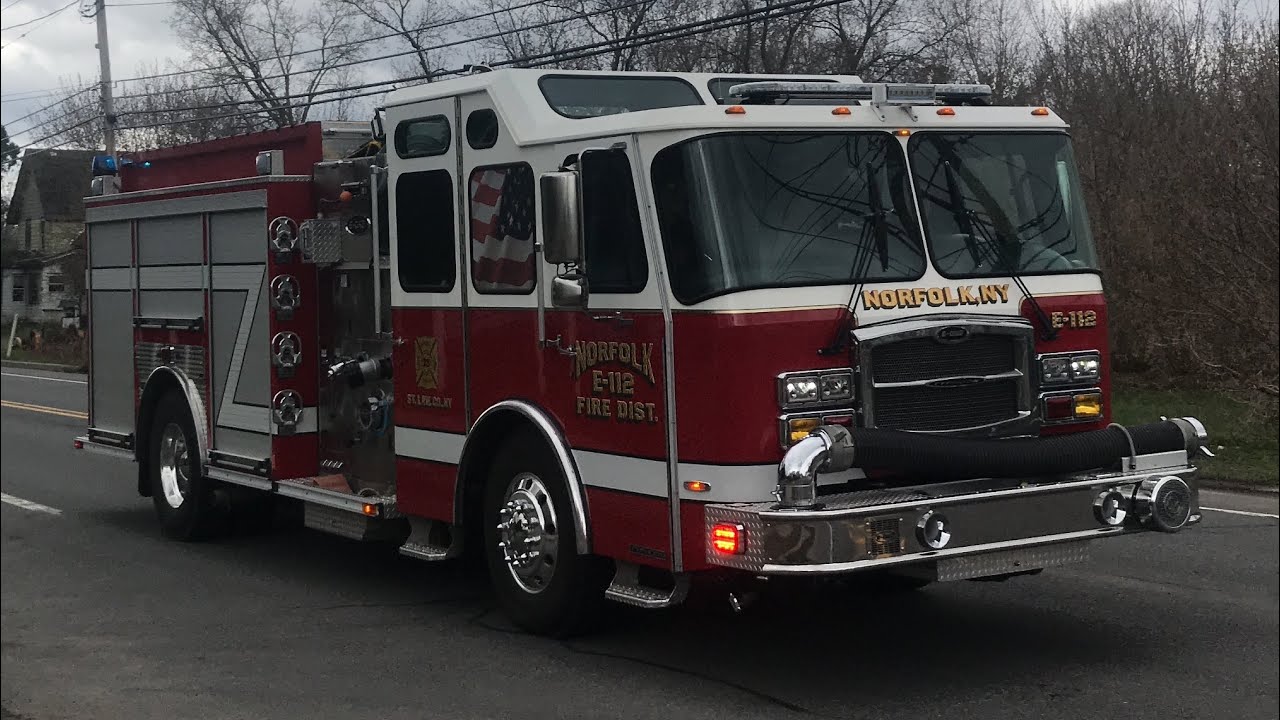 Engine 112 and A-142 responding to unknown call - YouTube