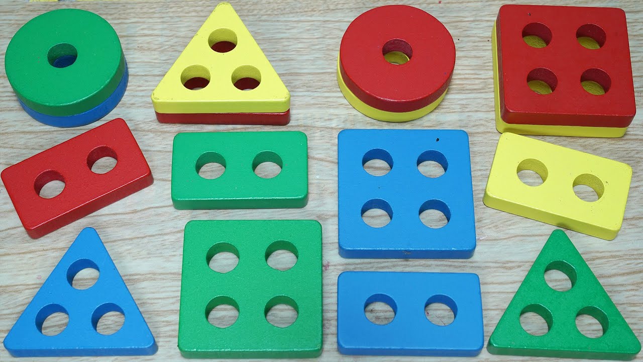 ASMR Puzzle: Satisfying sound with puzzle basic shape [Fun ASMR TECHS ...