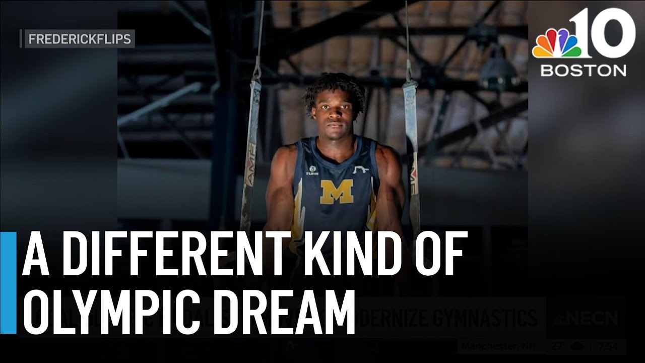 Gymnast Frederick ‘Flips' Richard hopes his uniform design can change ...