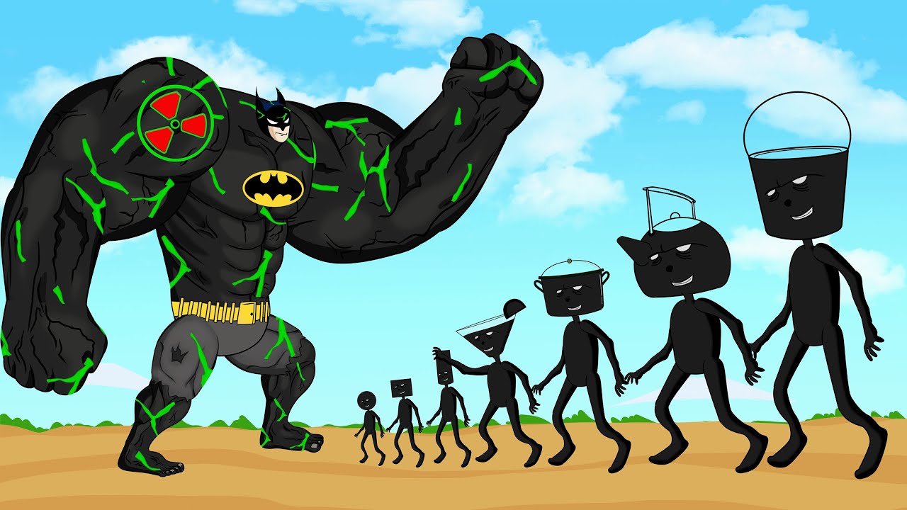 Evolution BOSS BATMAN Vs Evolution Of MONSTER RADIATION : Returning ...