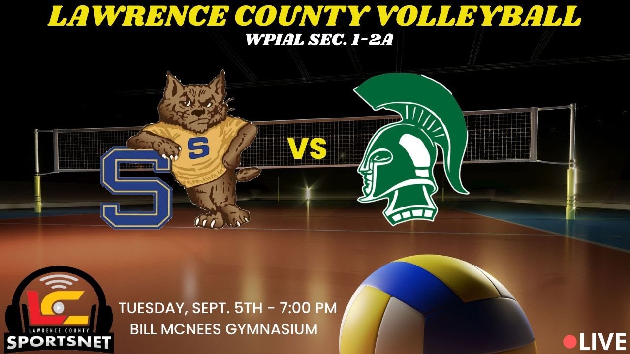 Shenango Wildcats vs. Laurel Spartans - WPIAL Volleyball - Sept. 5 ...