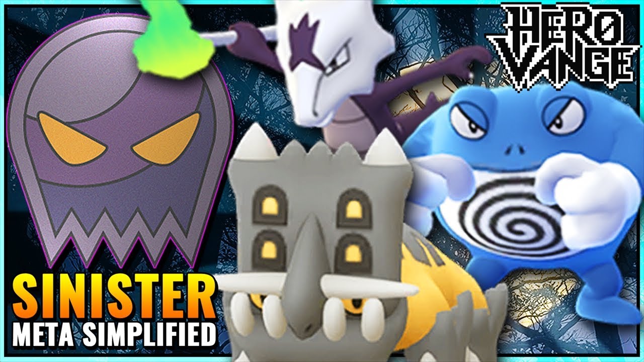 SINISTER CUP META SIMPLIFIED! BEST PICKS AND COUNTERS! | Pokémon GO ...