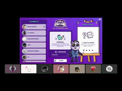 Playing Gartic Phone With 7 Idiots - YouTube