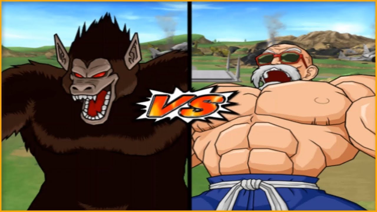 Dragon Ball Z Budokai Tenkaichi 3 - Great Ape Kid Goku VS Max Power ...