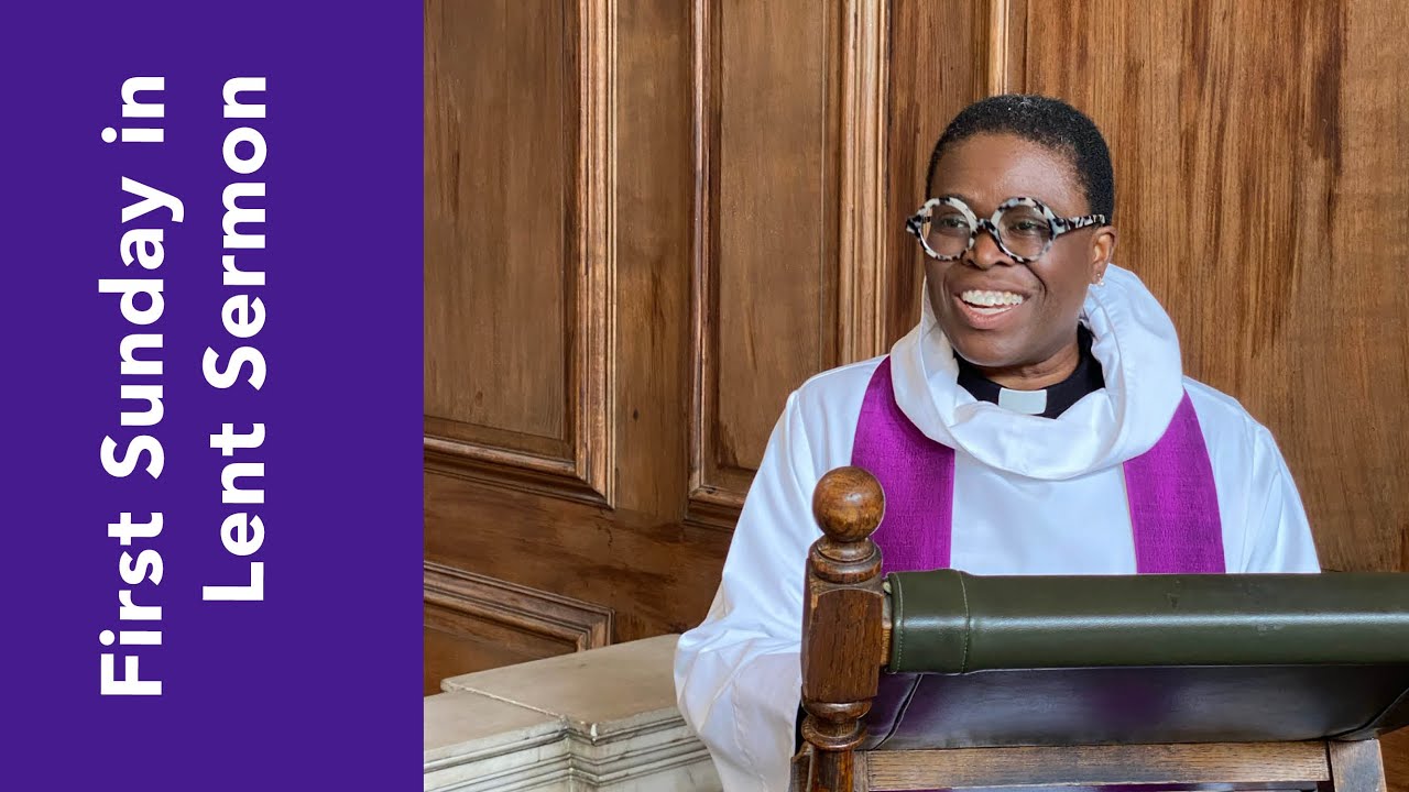 First Sunday in Lent Sermon with the Revd Mariama Ifode-Blease - YouTube