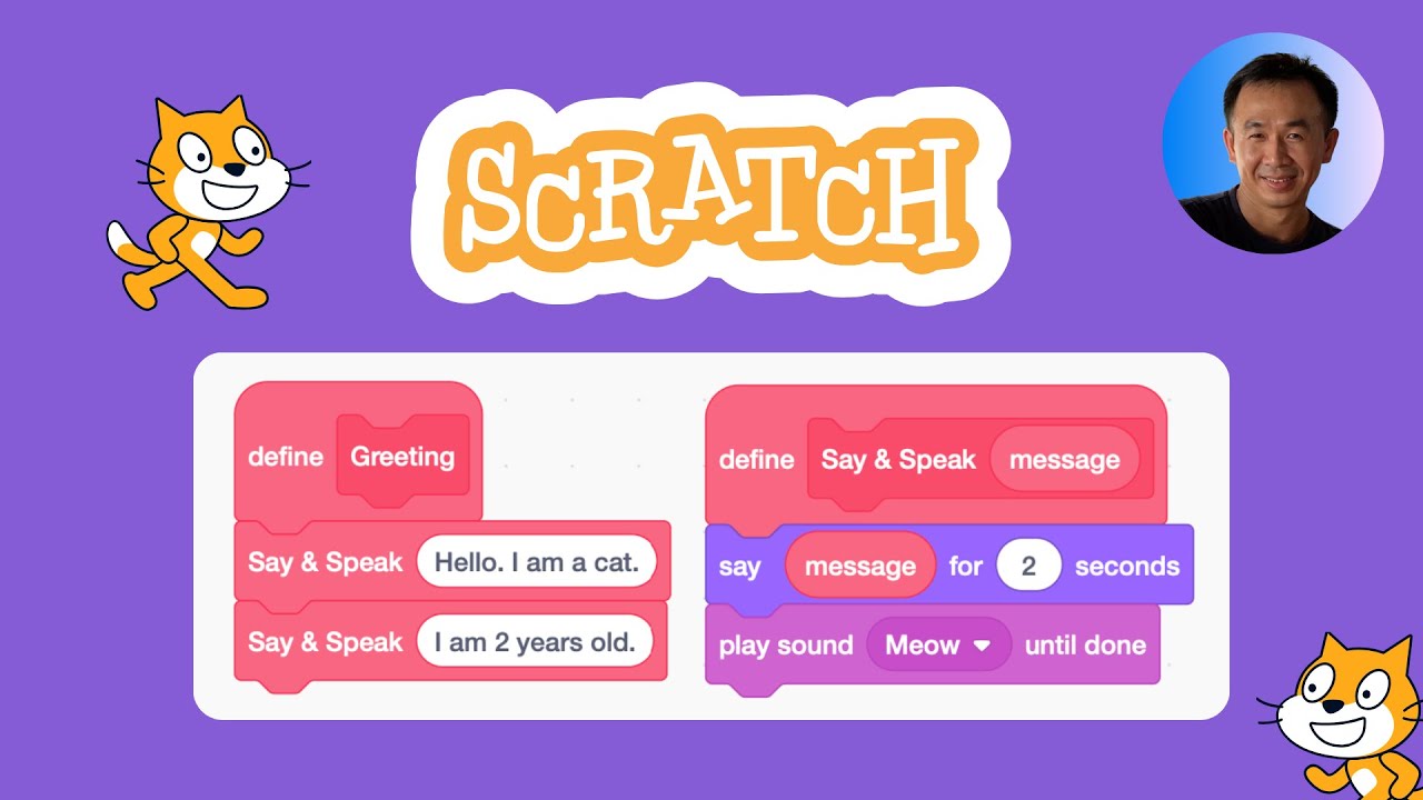 Lập trình Scratch | My Blocks (Các khối lệnh tự tạo) - YouTube