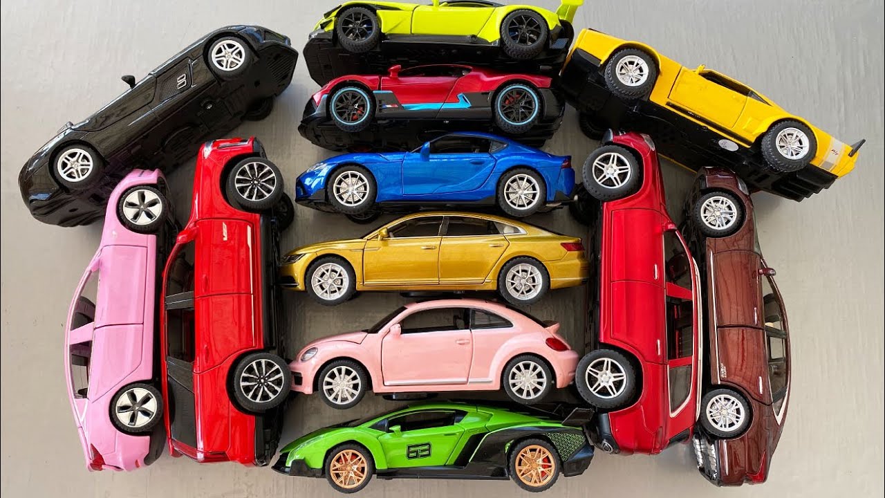 Model Cars review, Lamborghini, Supra, Escalade, SLR, Beetle - YouTube