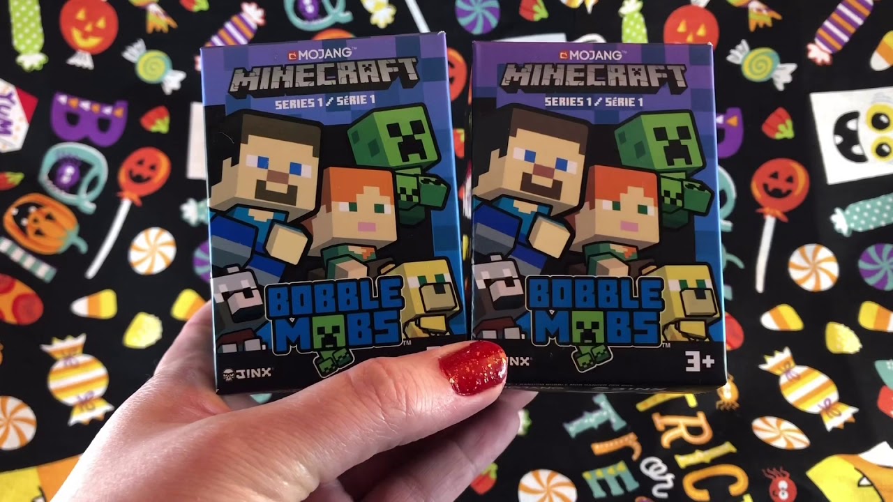 Minecraft Blind Box Bobble Mobs Unboxing (x2) - YouTube