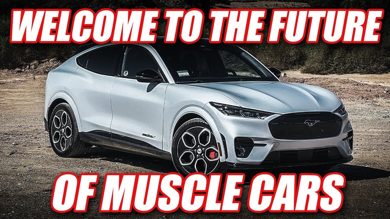 The Future of Muscle Cars: 2022 Mustang Mach-E GT | Chasing Dust - YouTube