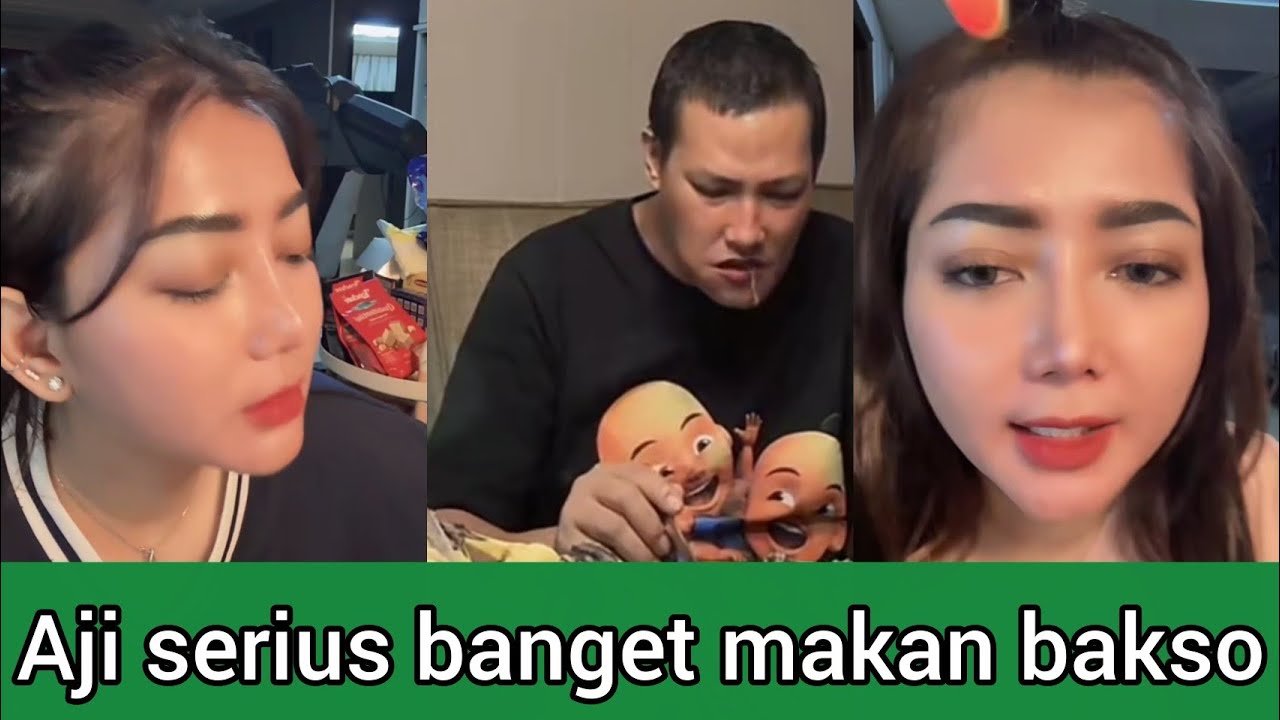 Pembahasan terbaru Novi Pratiwi, ada Aji lagi makan bakso - YouTube