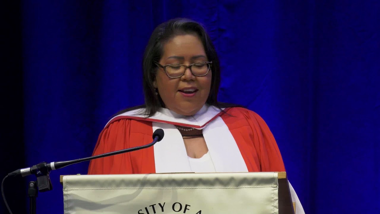 Honorary Degree Recipient Ms. Cheryl Whiskeyjack - YouTube