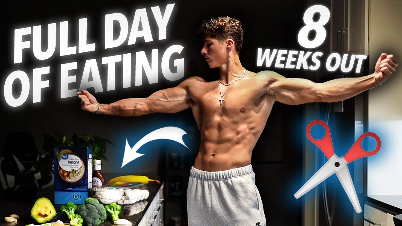 FULL DAY OF EATING TO GET SHREDDED | NATURAL BODYBUILDING PREP - YouTube