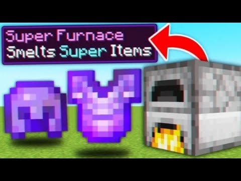 Minecraft but smelting gives op enchants | Minecraft mod | #minecraft ...