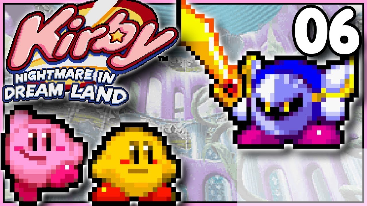 WE FINALLY BATTLE META KNIGHT! Kirby Nightmare in Dream Land Orange ...