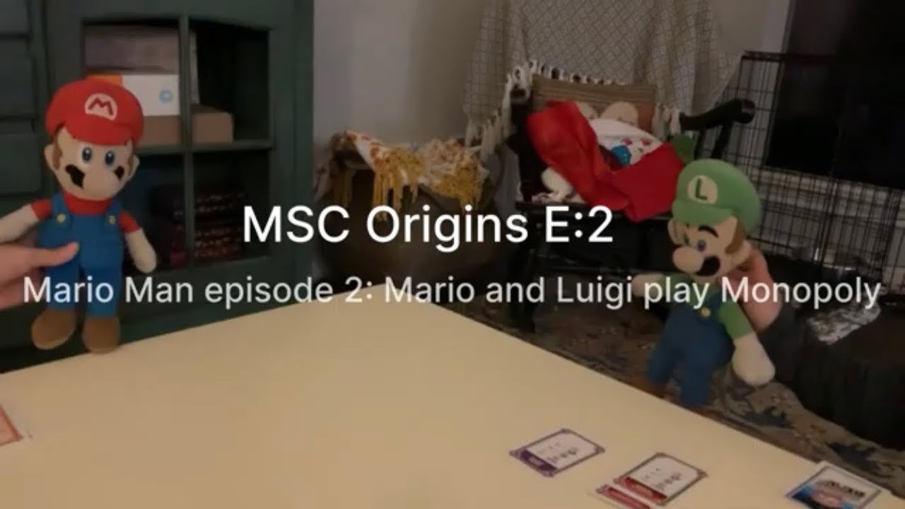 MSC Origins E:2 / Mario Man episode 2: Mario and Luigi play Monoploy ...