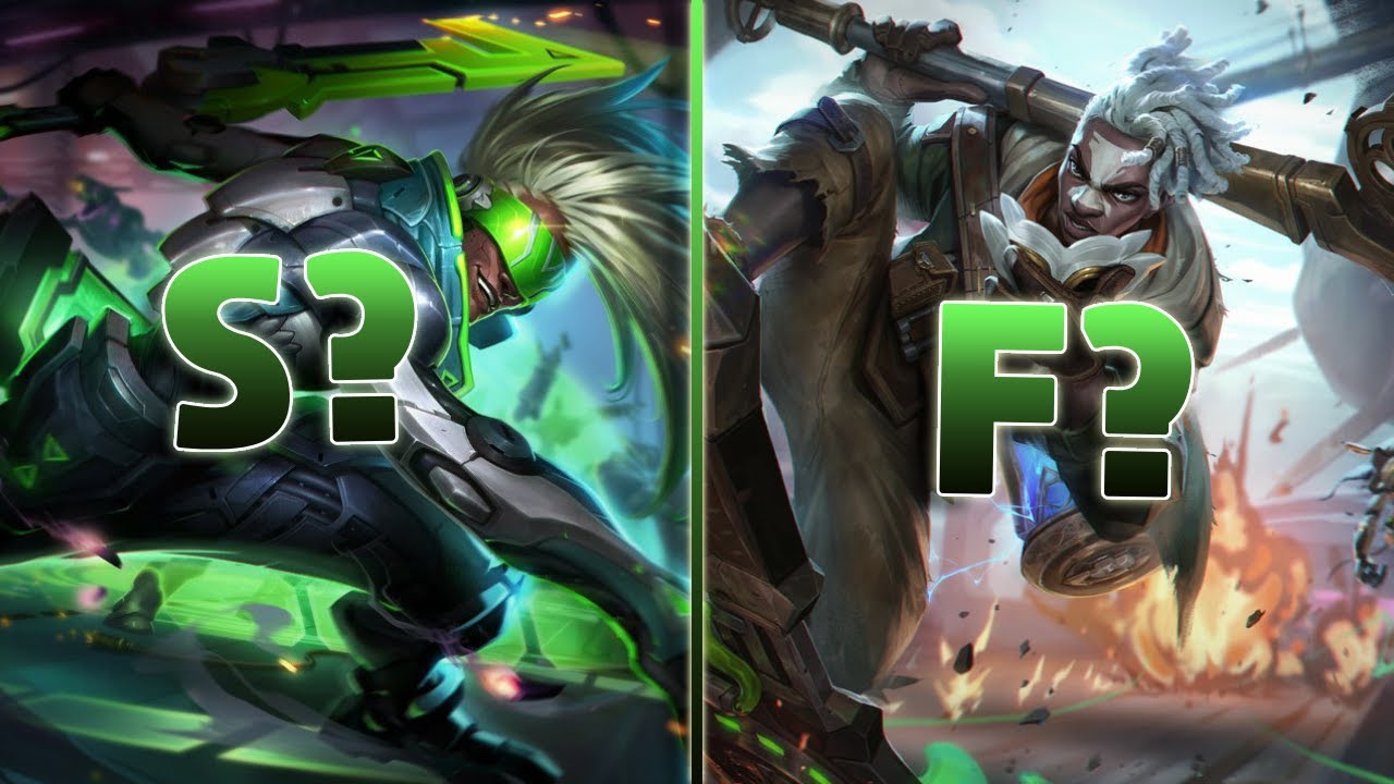 TIER LIST DAS SKINS DO EKKO (MUITO DRIP) - YouTube