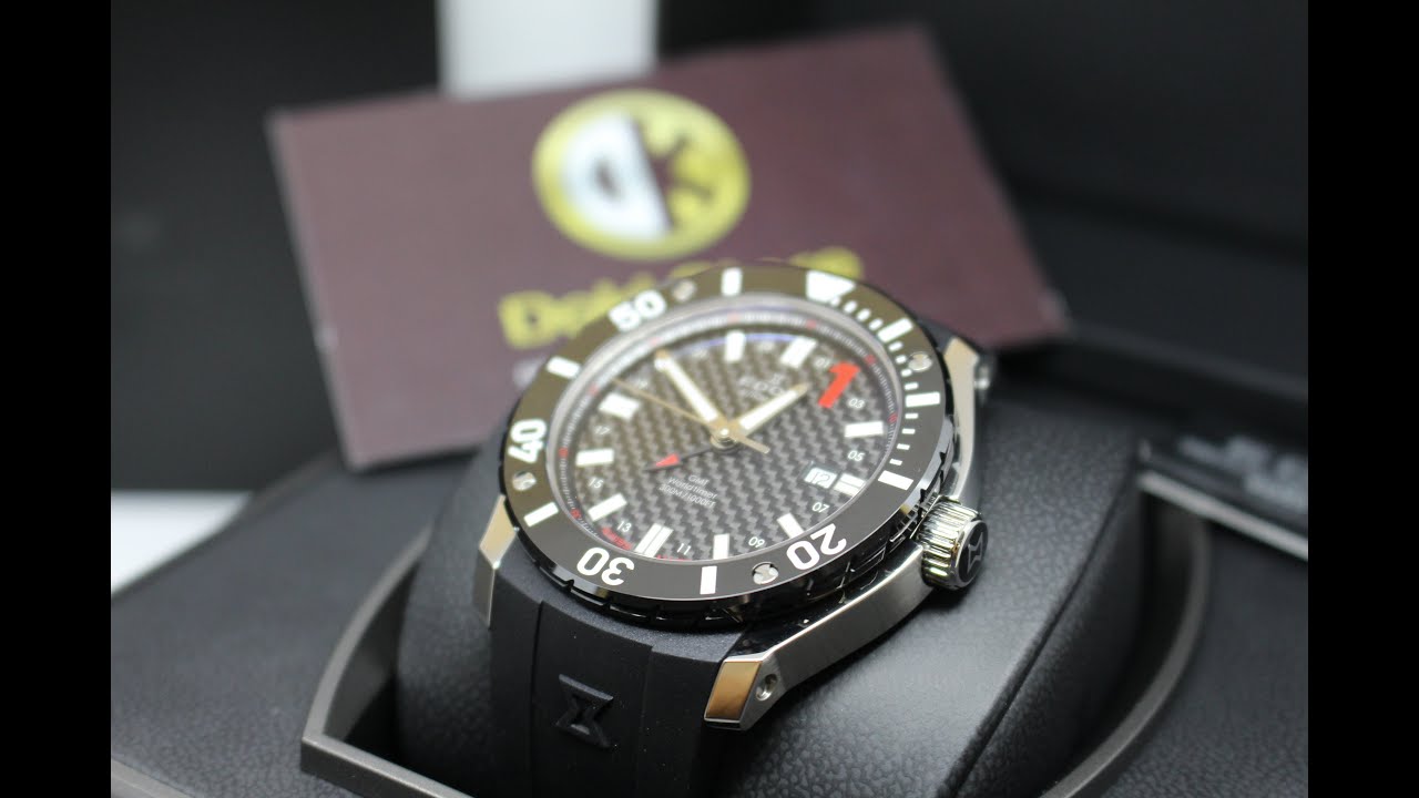 Đồng hồ Thuỵ Sỹ Edox Class 1 GMT Worldtimer Automatic 93005-3-NIN - YouTube