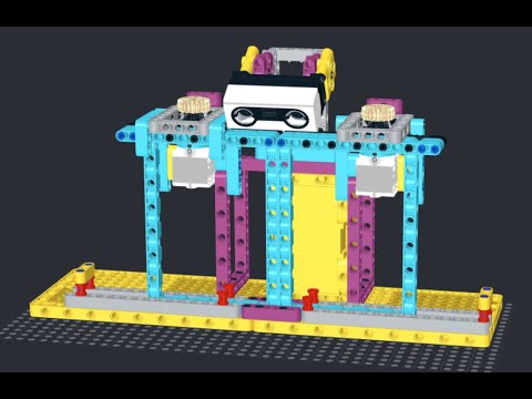# Lego Spike Prime automatic door instructions - YouTube