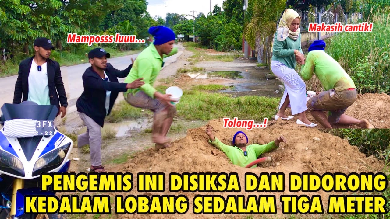 WANITA MUDA MENOLONG PENGEMIS JALANAN ! DUA TAHUN KEMUDIAN DIBIKIN ...