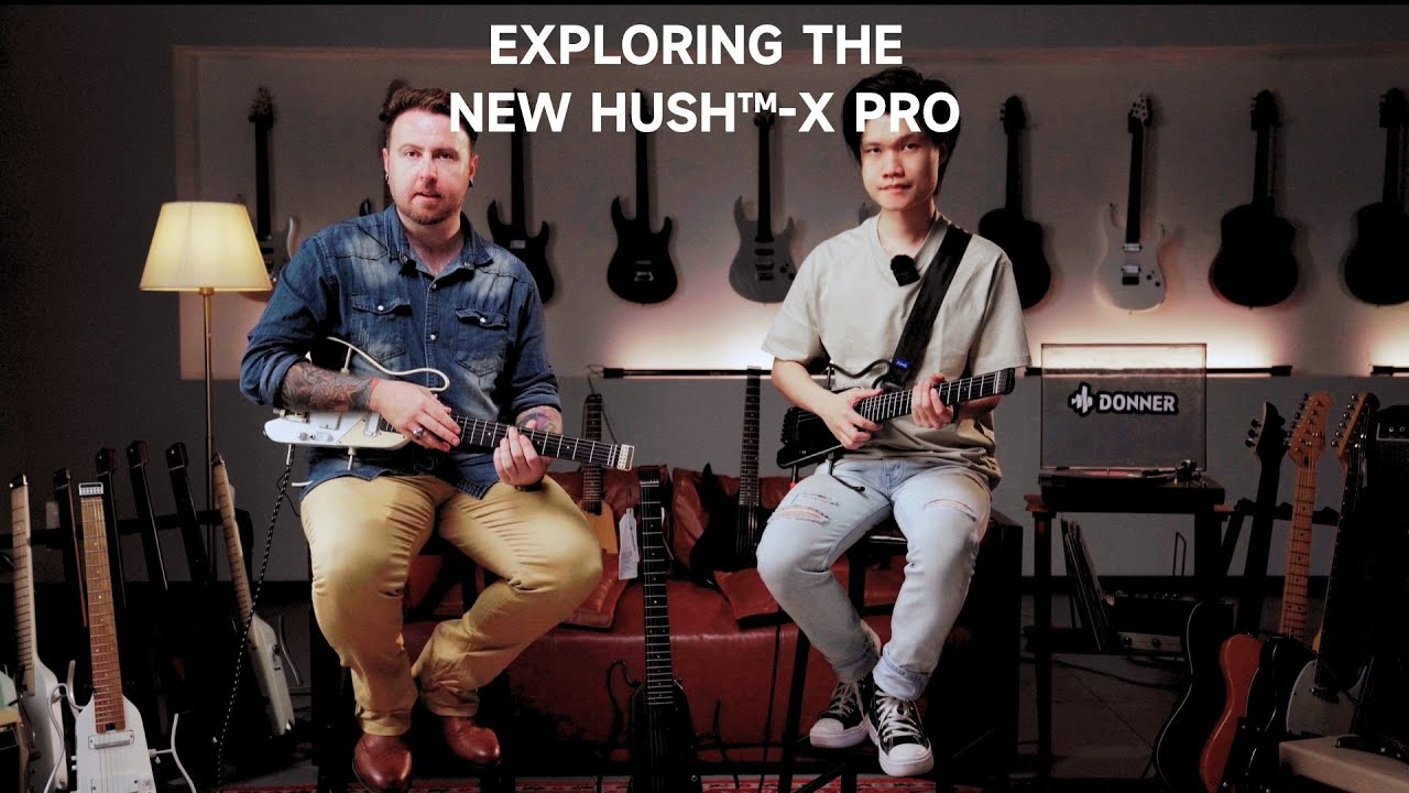 Exploring The New Hush™Series Guitar| Hush™-X Pro | Donner - YouTube