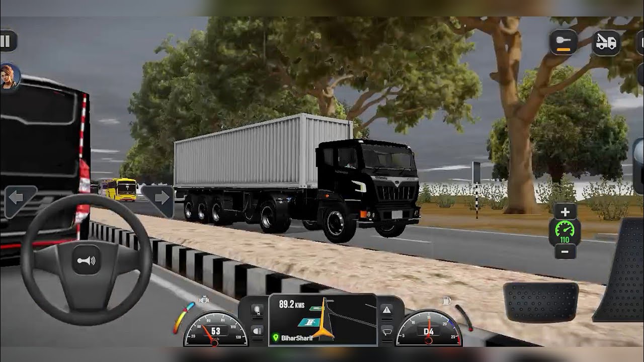 Black Mahindra Truck Duty Time Day 1 in New City | Mahindra Truck Heavy ...