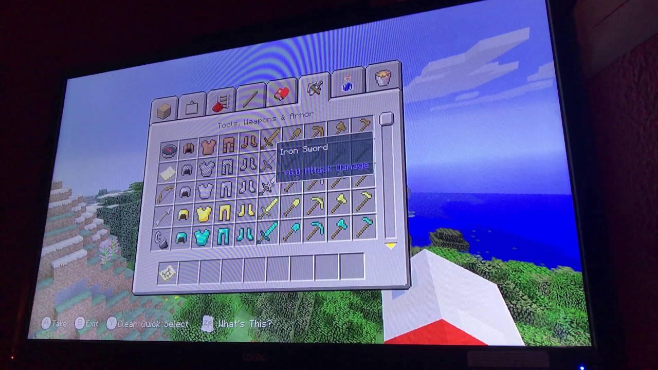 Behind The Scenes - Playing A Bit Of Minecraft, On The Wii U Edition ...