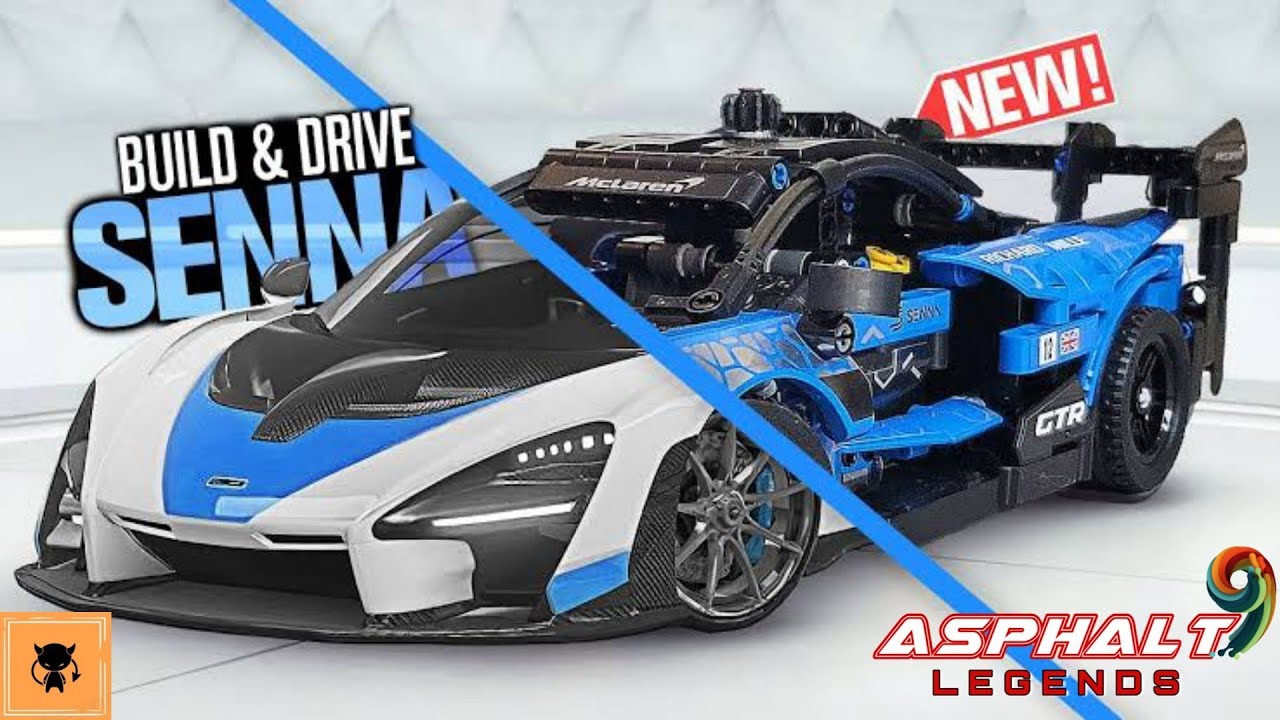 Test Drive a "LEGO® Technic™ McLaren Senna GTR" in Asphalt 9 Legends ...