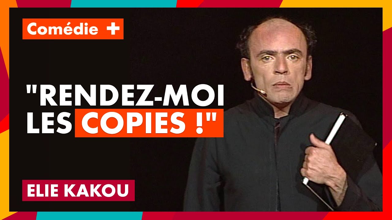 Élie Kakou : le professeur - Élie Kakou au Dôme de Marseille - Comédie+ - YouTube