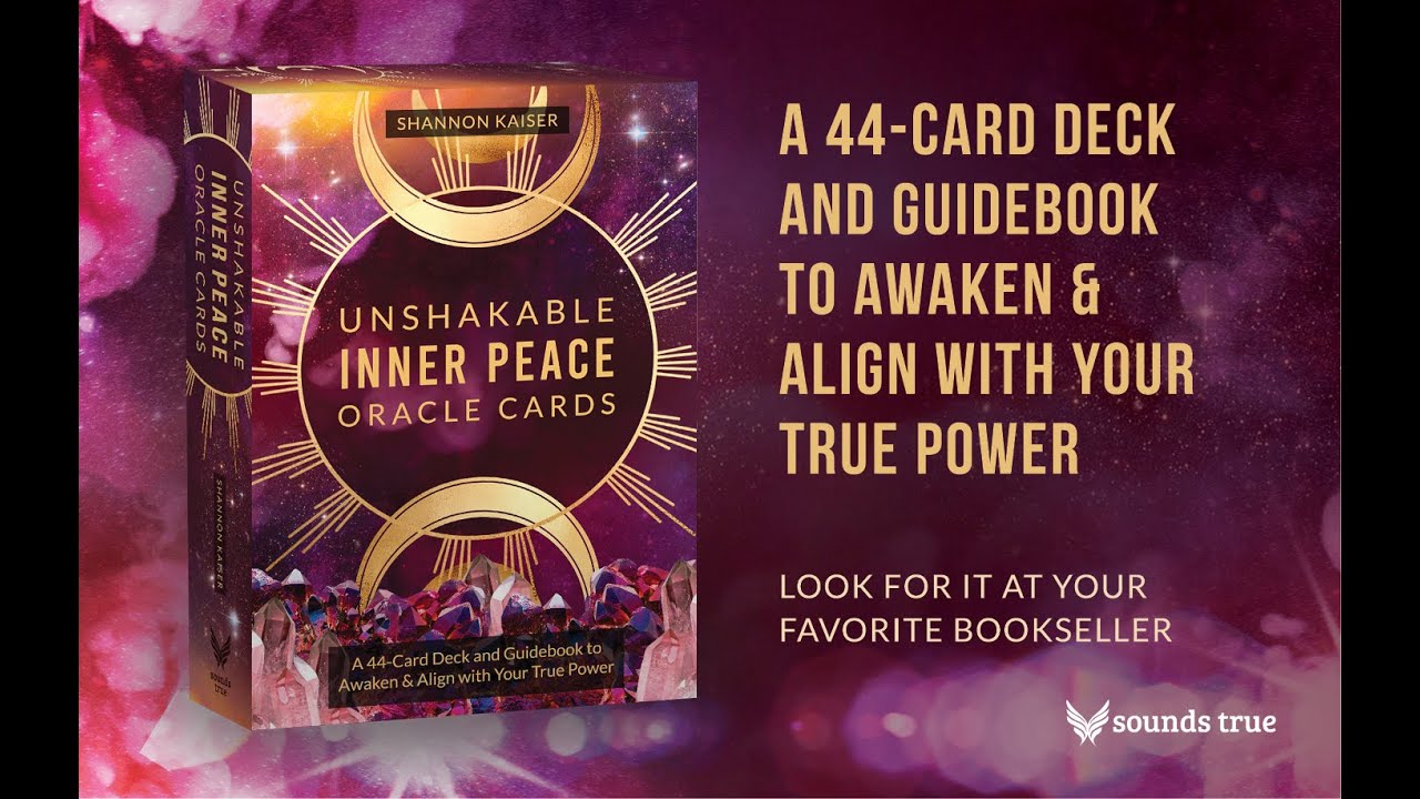 11.12. 21 LIVE Oracle Card Reading from Unshakable Inner Peace Deck ...
