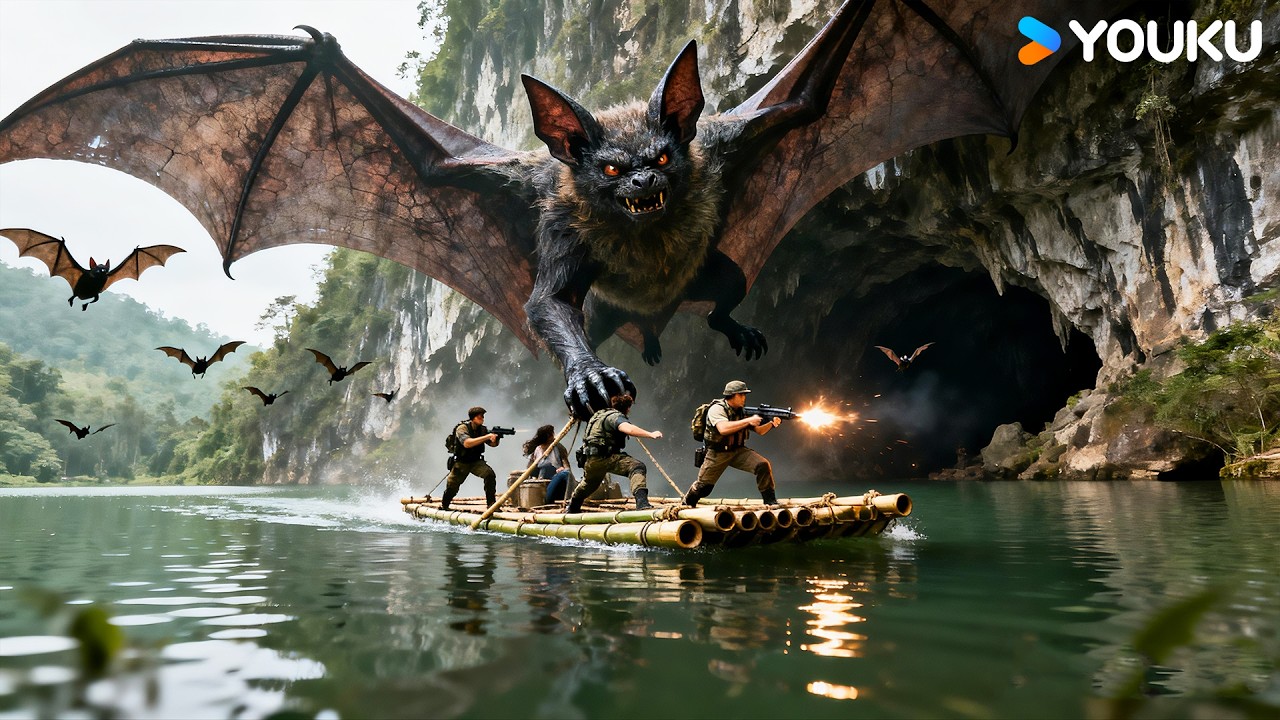 🦇😱Giant mutant bats emerge from the cave! | Snake Girl | YOUKU MONSTER ...