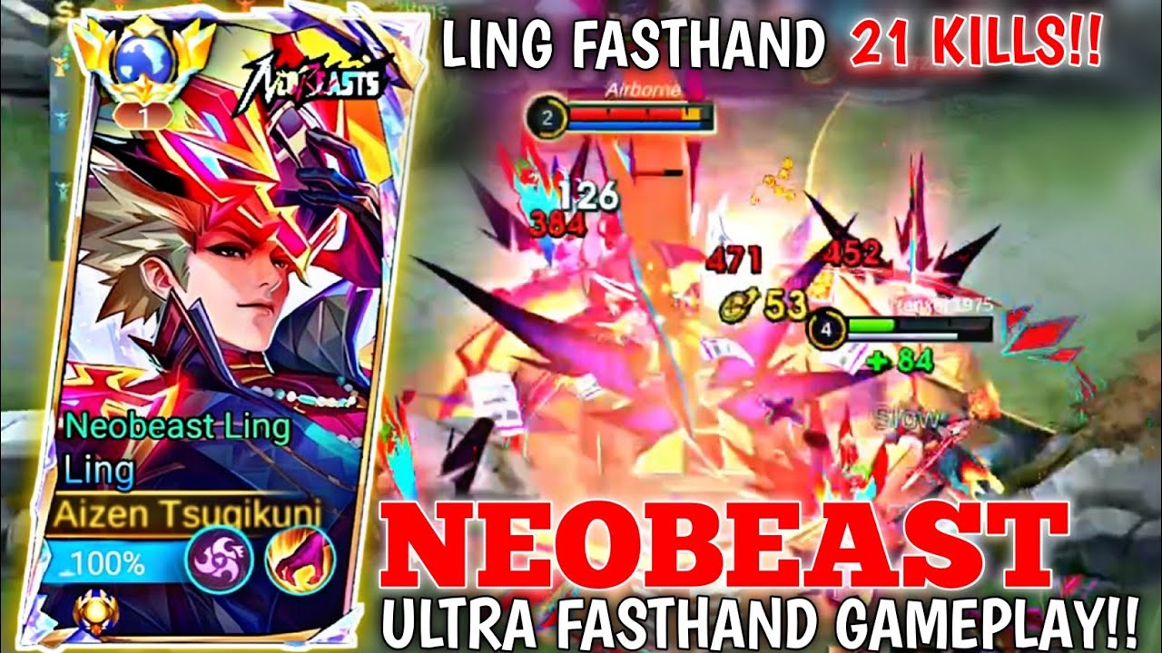 21KILLS!! 😱💀| LING NEOBEAST WITH NEW BUILD & EMBLEM 2025!! | ULTRA ...