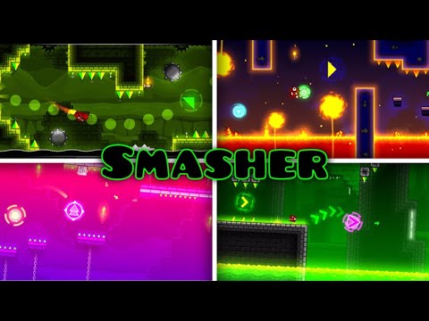Smash Remake! “Smasher” by red7777 (Me) [Geometry Dash 2.2] - YouTube