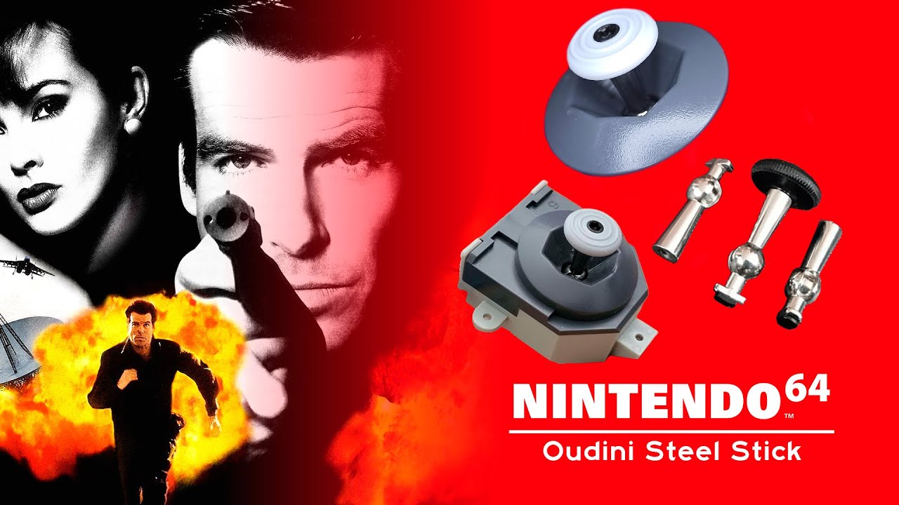 GoldenEye 007 N64 - Oudini Steel Stick review stream - YouTube
