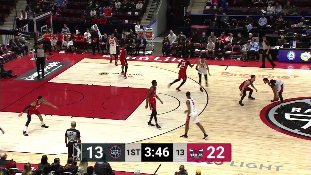 Brandon Sampson with one of the day's best dunks - YouTube