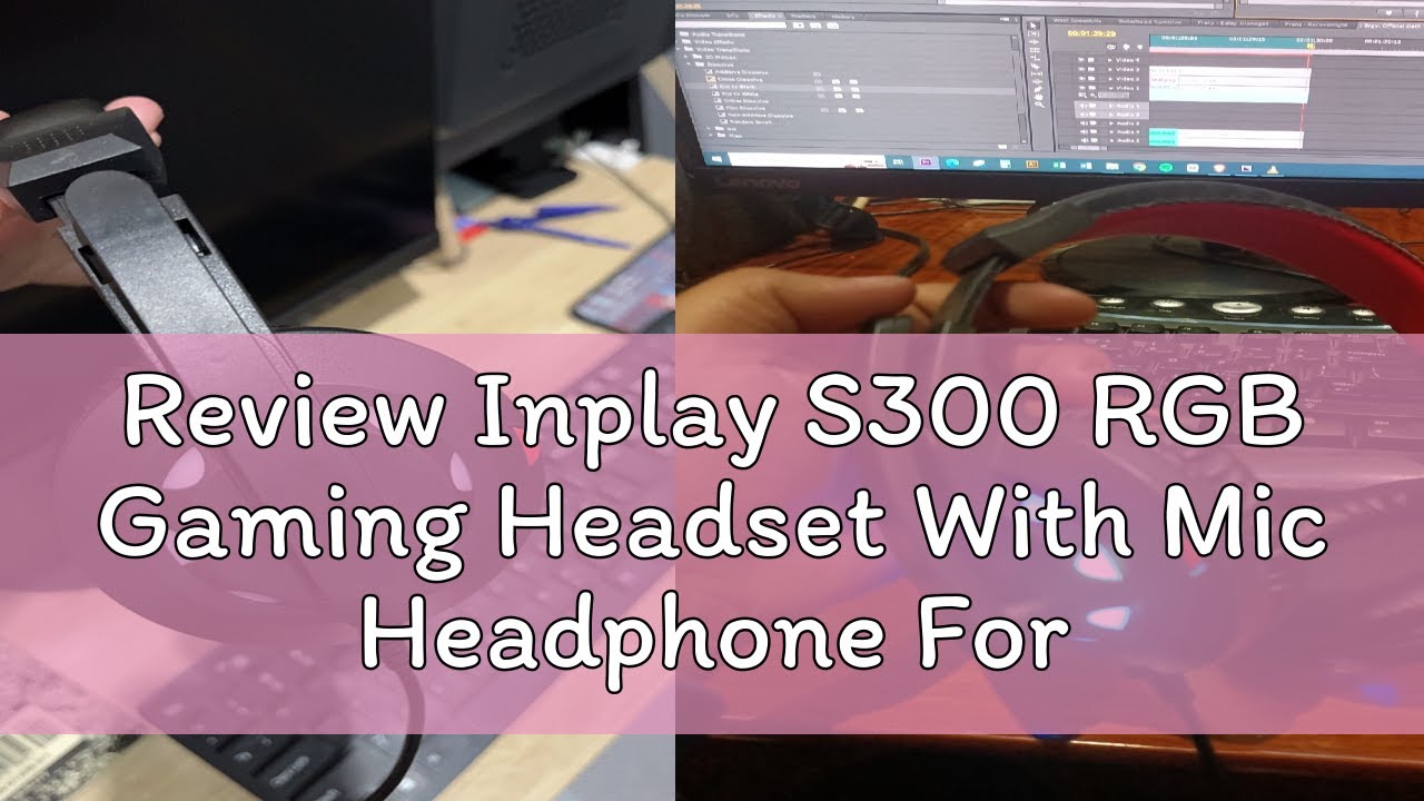 Review Inplay S300 RGB Gaming Headset With Mic Headphone For PC and ...