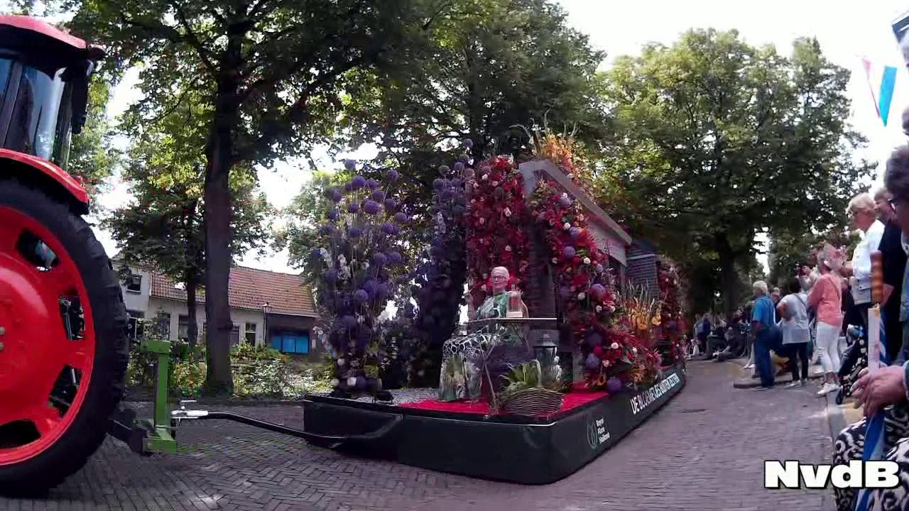 Feestweek Rijnsburg Flower Parade 2017 - YouTube