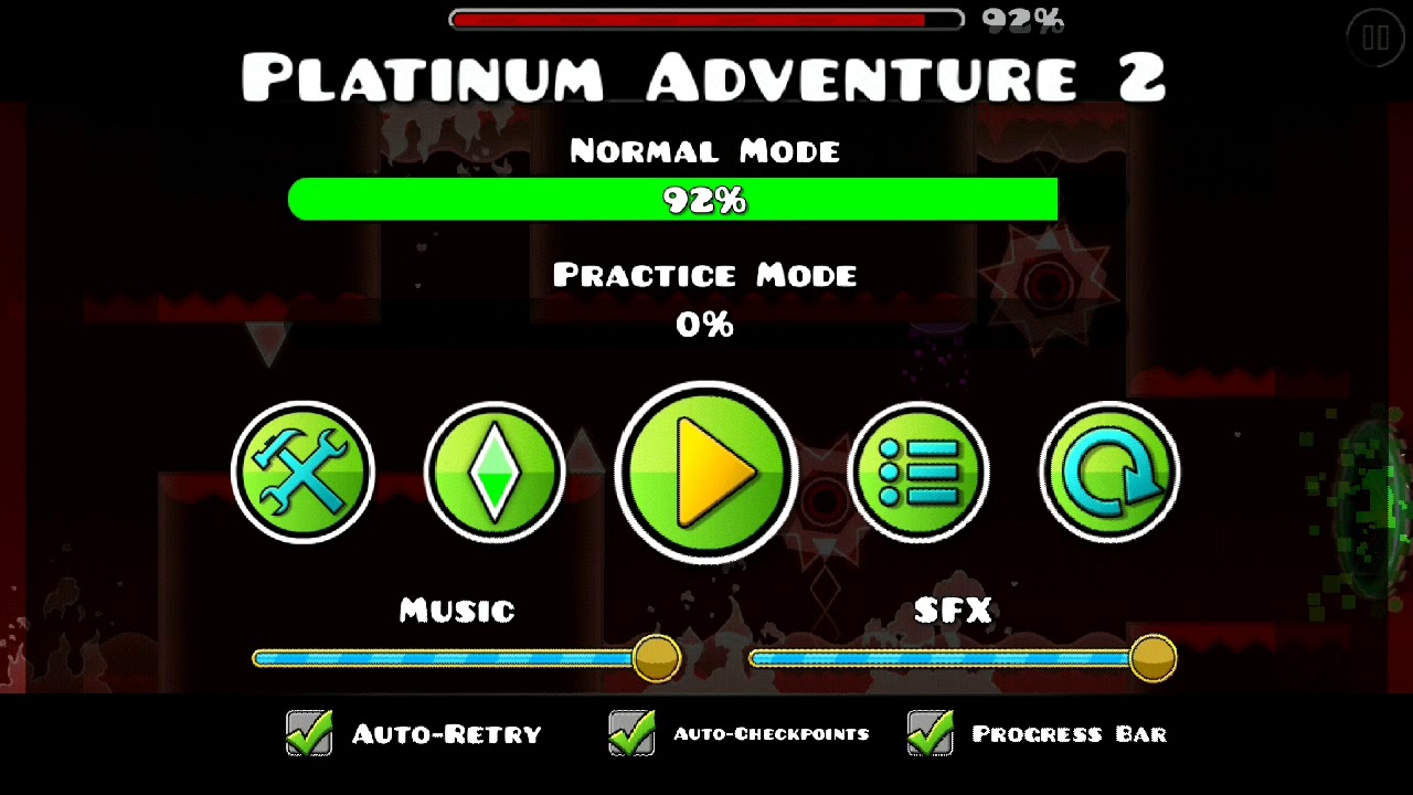 Platinum Adventure 100% - Easy Demon - Geometry Dash - YouTube