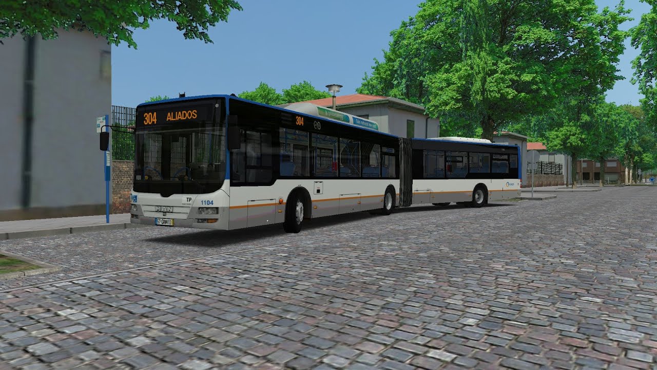 OMSI 2 : Grande Porto 2021 - STCP 304 - Un bus sympa, une ligne sympa ...