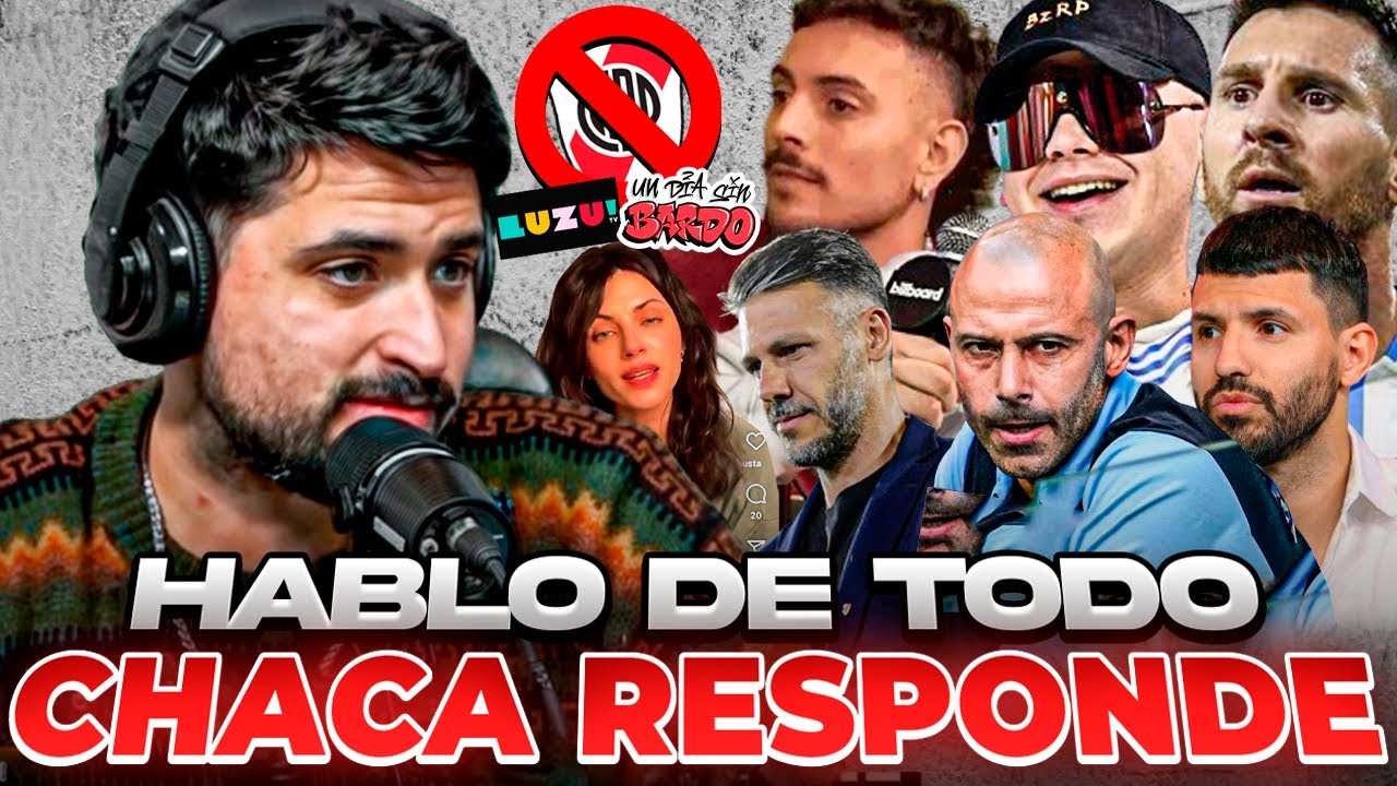 CHACA RESPONDE | Demichelis, Luzu TV, Messi, Agüero, SAD, Biza ft. UDSB ...