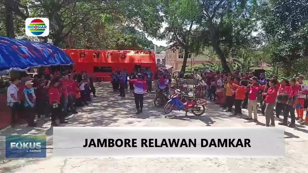 JAMBORE RELAWAN DAMKAR DI SAMARINDA - YouTube