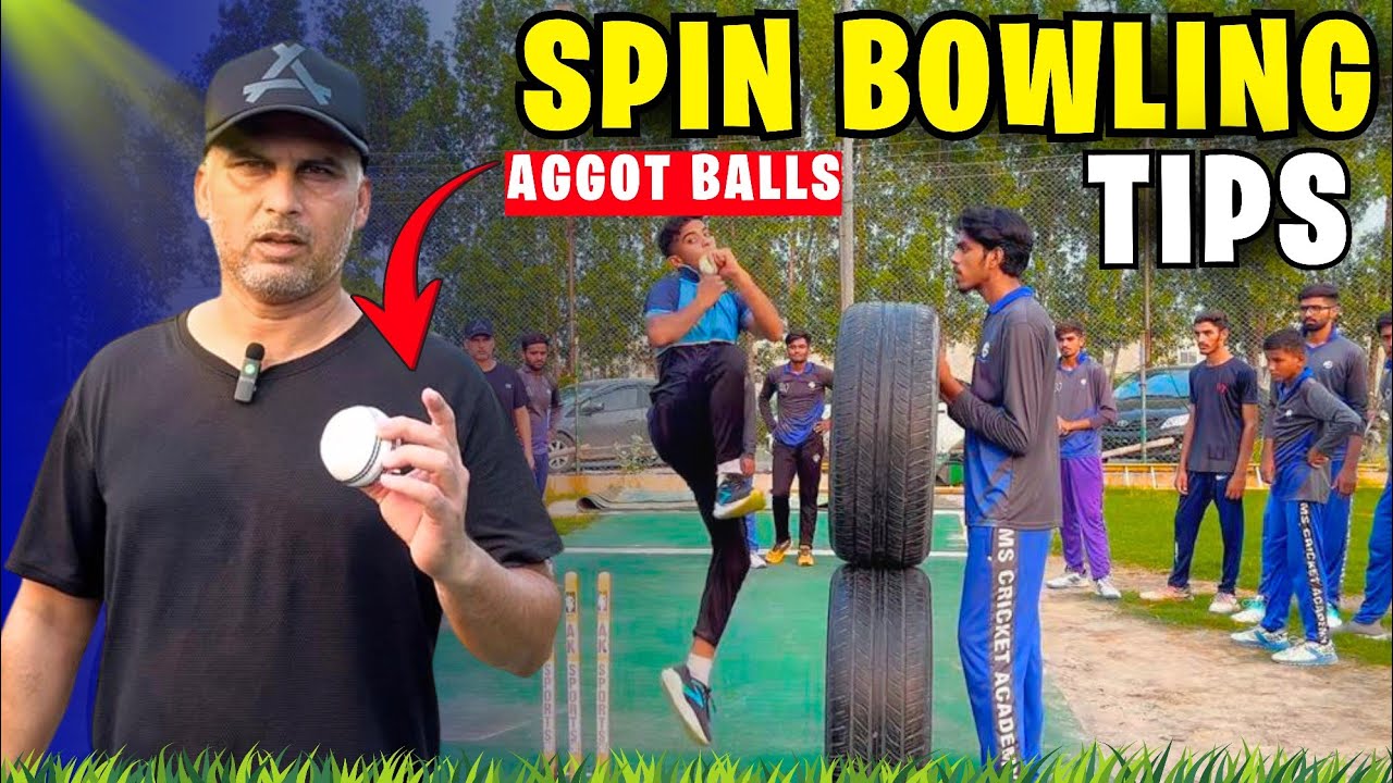 Art of Spin Bowling | Off Break, Leg Spin, Chinaman & Left arm Spin ...