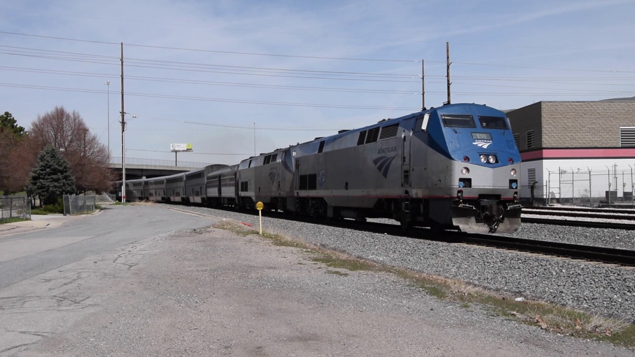 Northbound FrontRunner & Amtrak 6 - YouTube