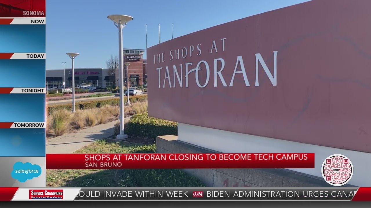 Tanforan mall to become tech campus - YouTube