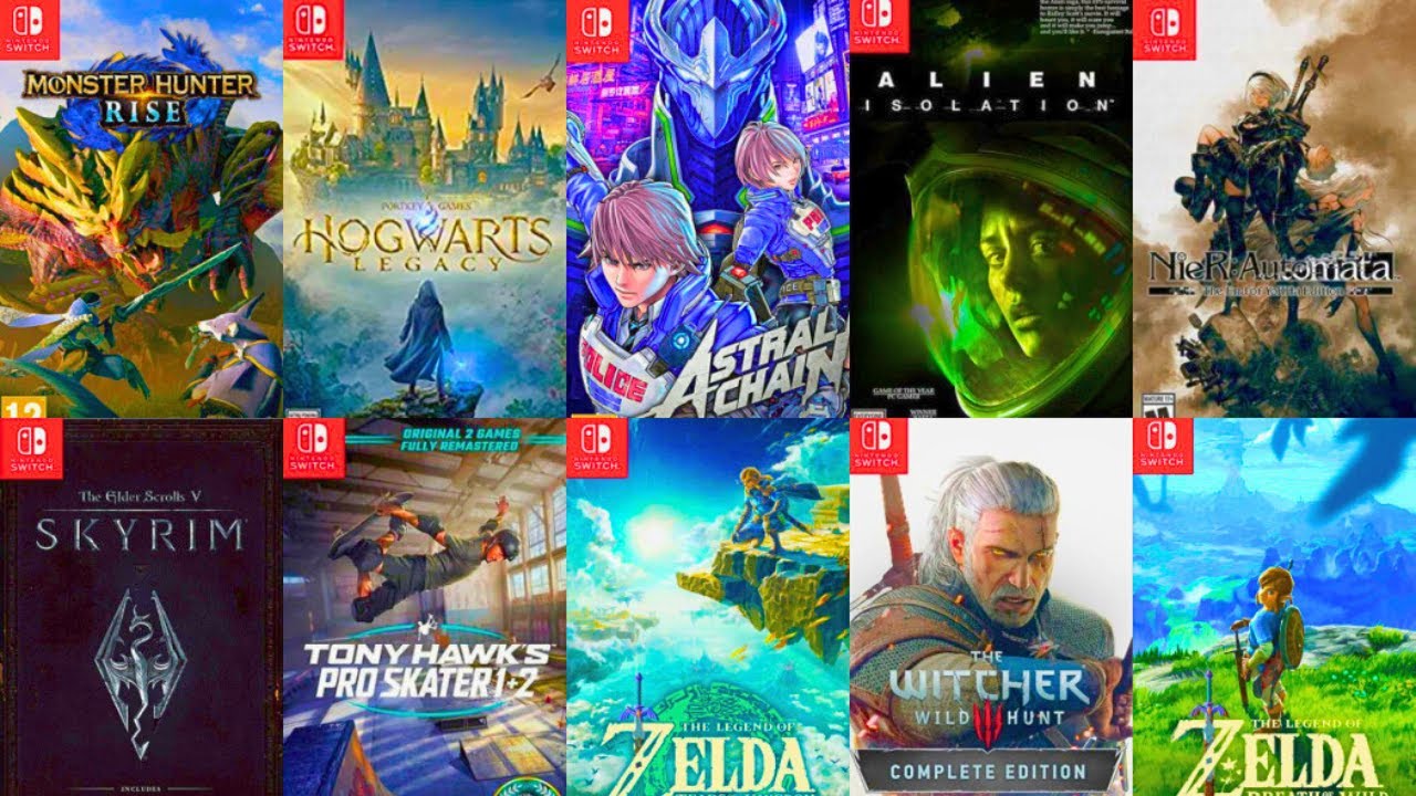 Top 11 Best GRAPHICS Games on NINTENDO SWITCH (Realistic Graphics ...