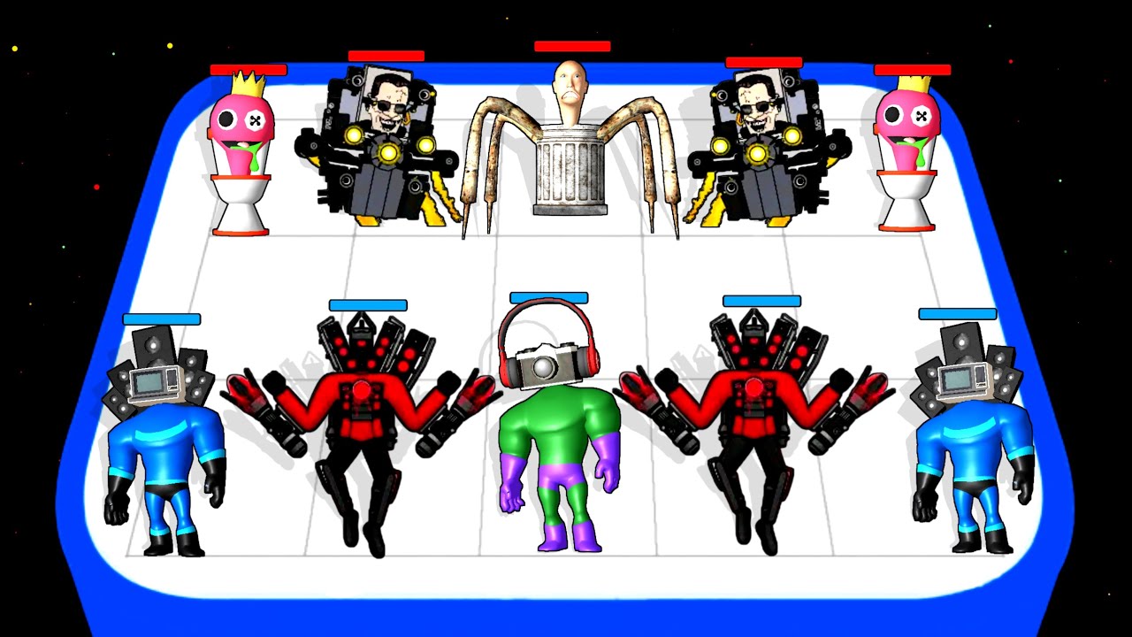 Merge Cameraman Run Monster Battle Master ( Skibydy Toilet) Titan ...