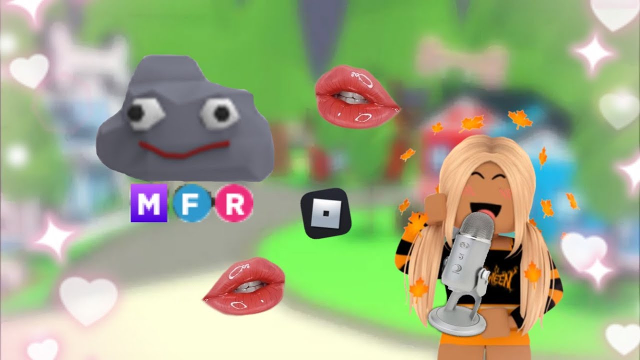 Making mega rock in adopt me~ dry mouth sounds 💗 - YouTube