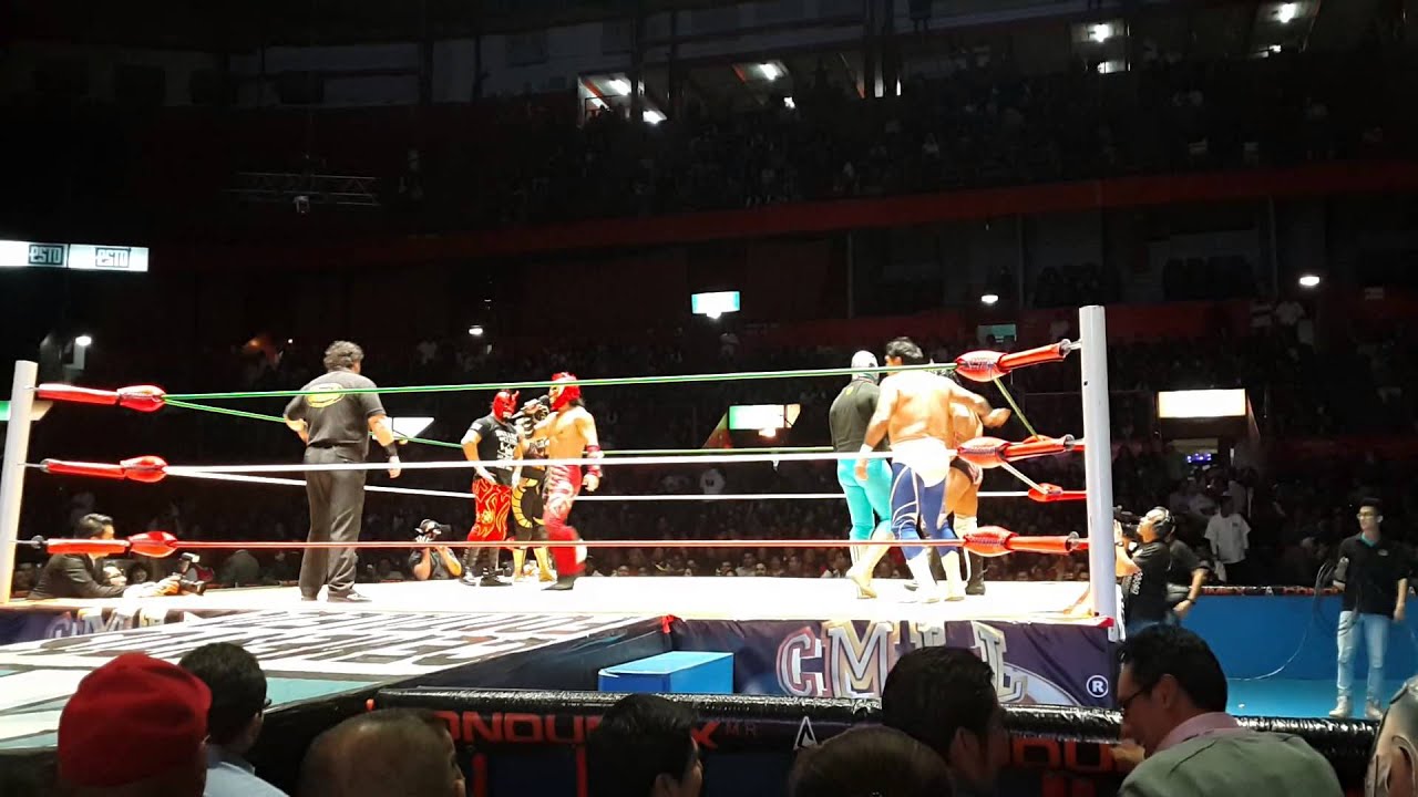 2015.2 Mexico, Mexico City - Lucha Libre Japanese - YouTube
